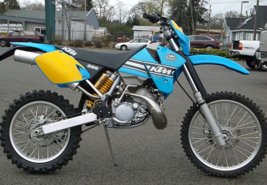 1997 KTM 200LE Jackpiner – Right Side | Bike-urious