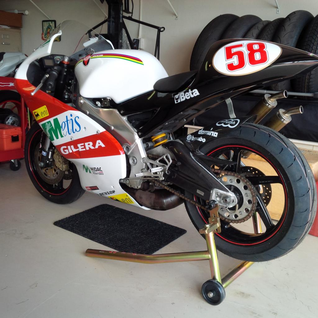 Aprilia RS250 Cup – Rear Left | Bike-urious