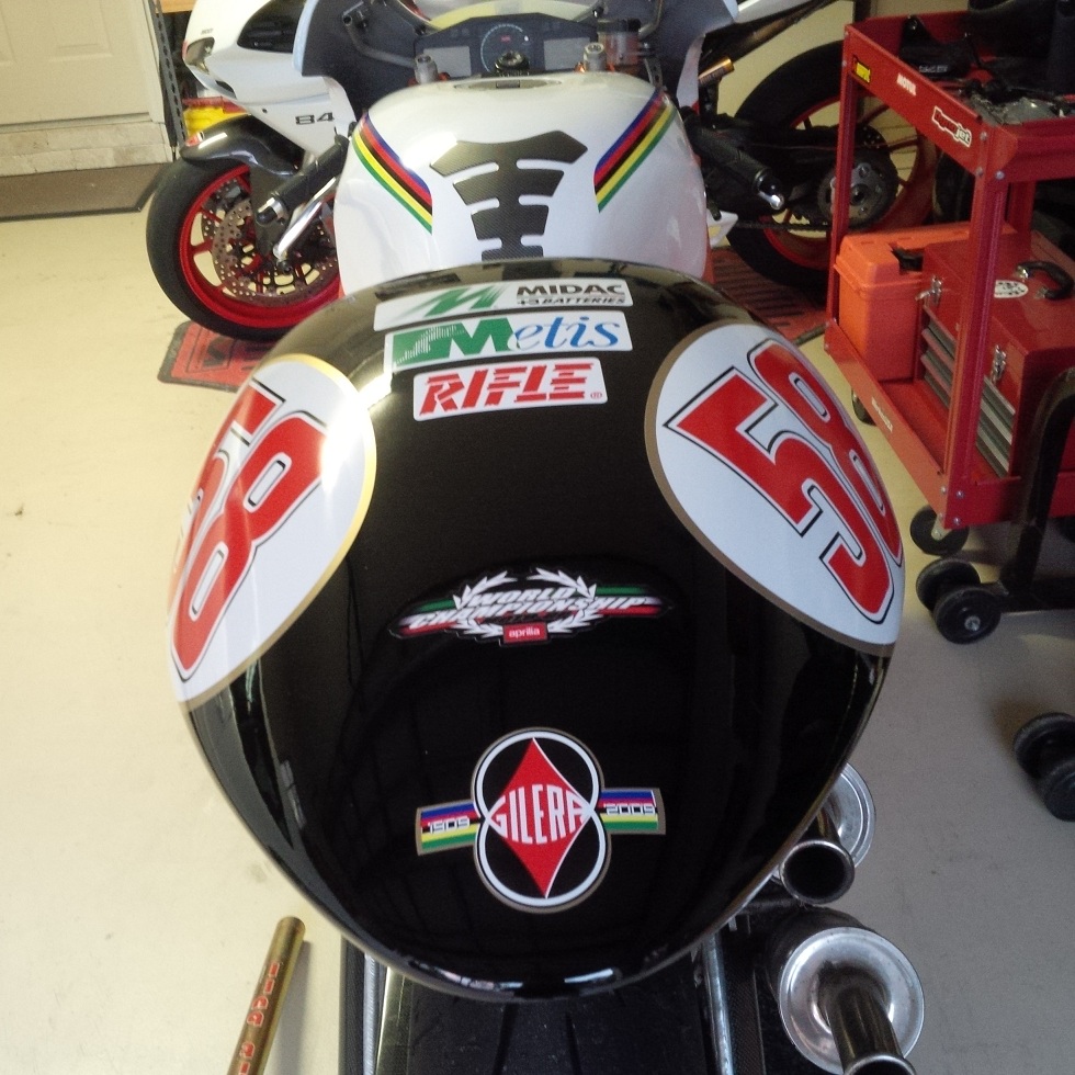 Aprilia RS250 Cup – Rear | Bike-urious