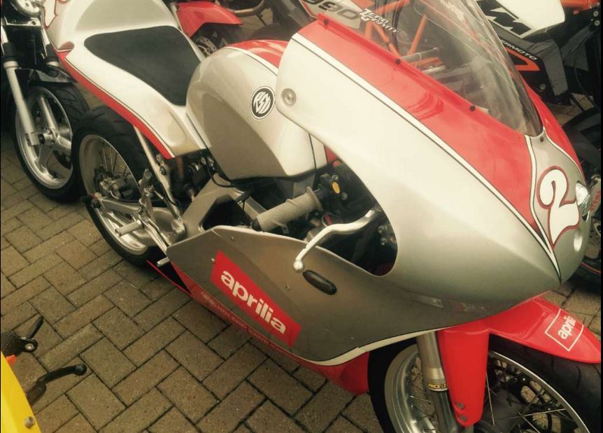 Aprilia RXV 550 Racer – Front Right | Bike-urious