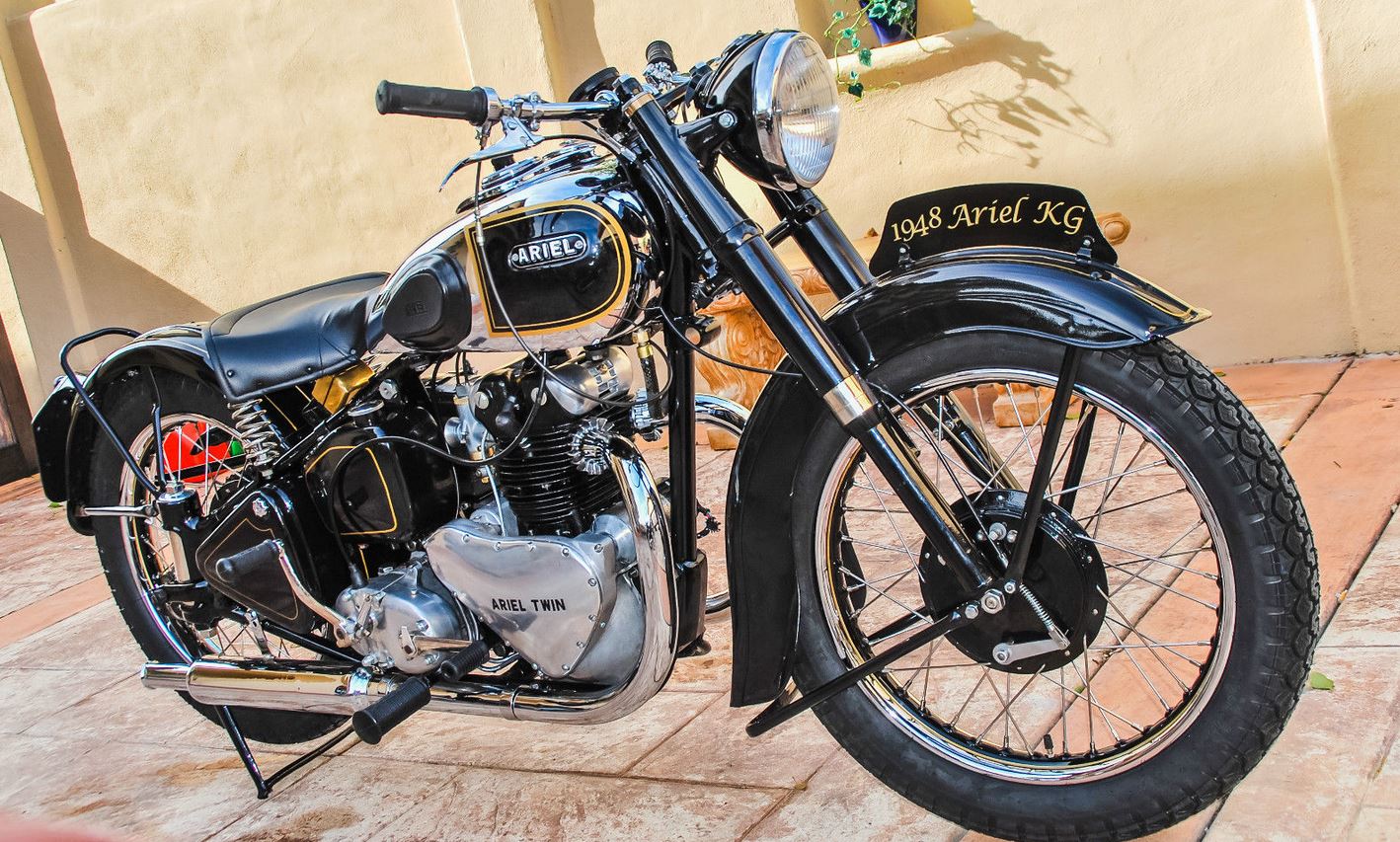 Ariel Deluxe KG 500 – Right Side | Bike-urious
