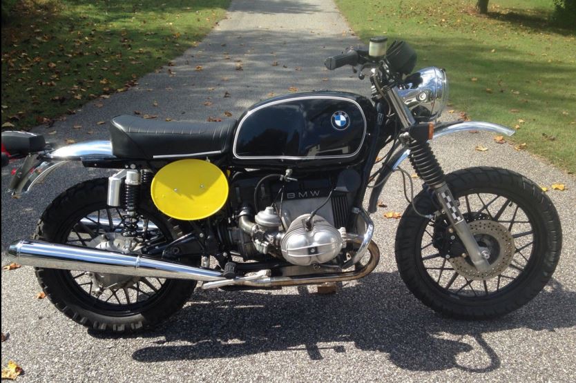 BMW R100 Scrambler – Right Side | Bike-urious