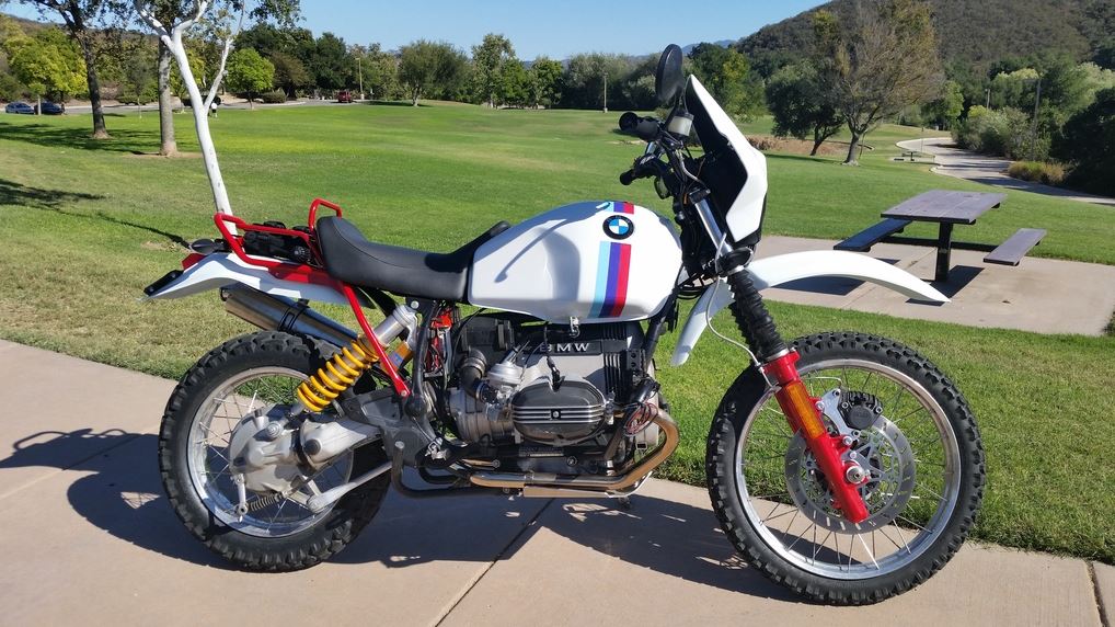 BMW R100GS Rally Replica – Right Side | Bike-urious