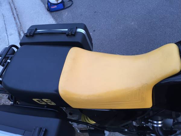 BMW R100GS – Seat | Bike-urious