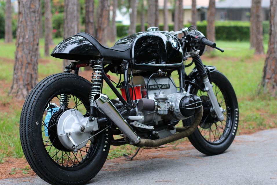 BMW R90-6 Cafe Racer – Right Rear | Bike-urious