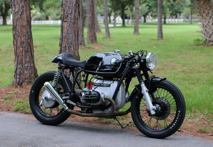 BMW R90-6 Cafe Racer – Right Side | Bike-urious