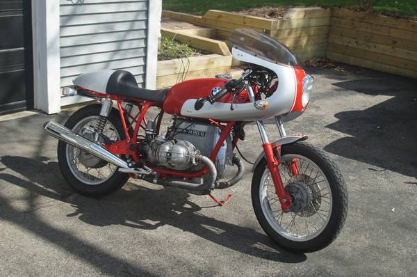 BMW R90-6 Cafe Racer – Right Side | Bike-urious