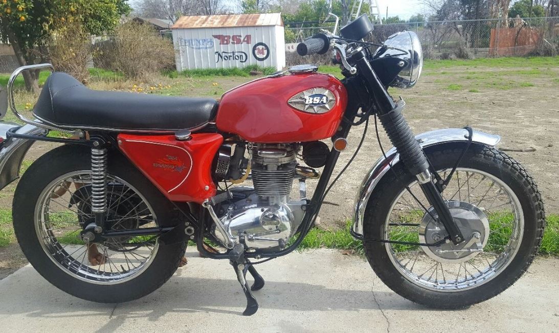BSA B25 Starfire – Right Side | Bike-urious