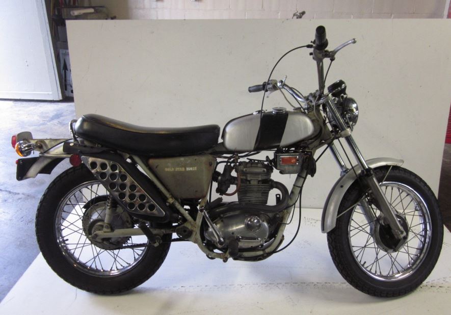 BSA B25SS Gold Star – Right Side | Bike-urious