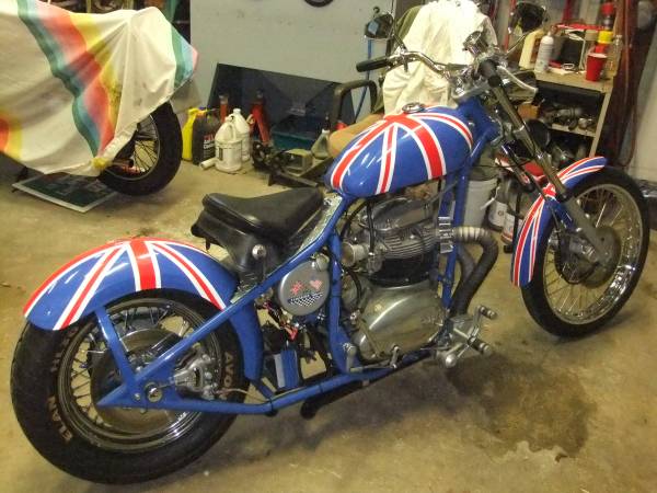 BSA Chopper – Rear Right | Bike-urious