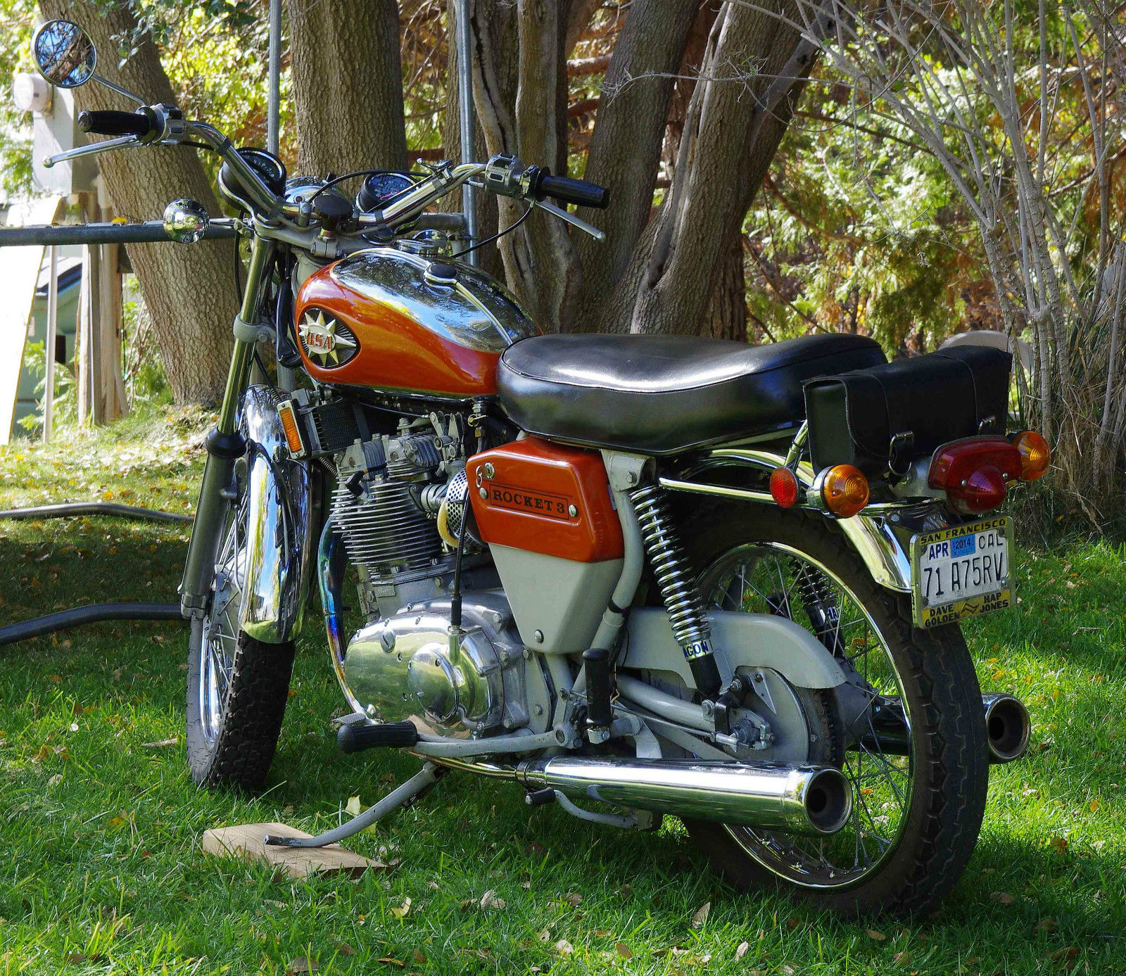 BSA Rocket 3 – Rear | Bike-urious