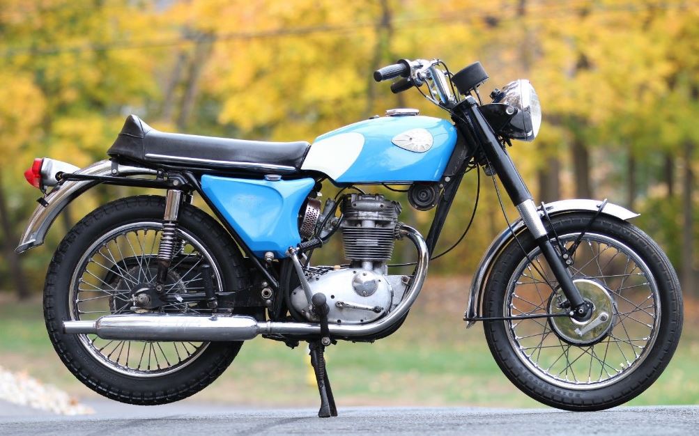 Sitting For 2 Years 1968 Bsa B25 Starfire Bike Urious