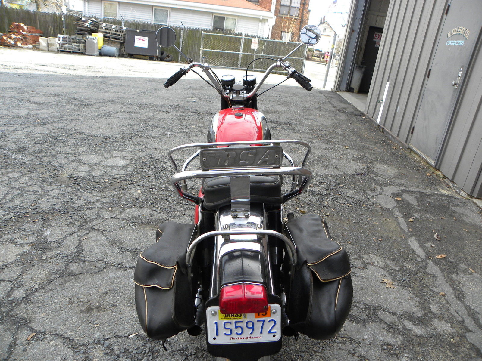 BSA Super Rocket – Rear | Bike-urious