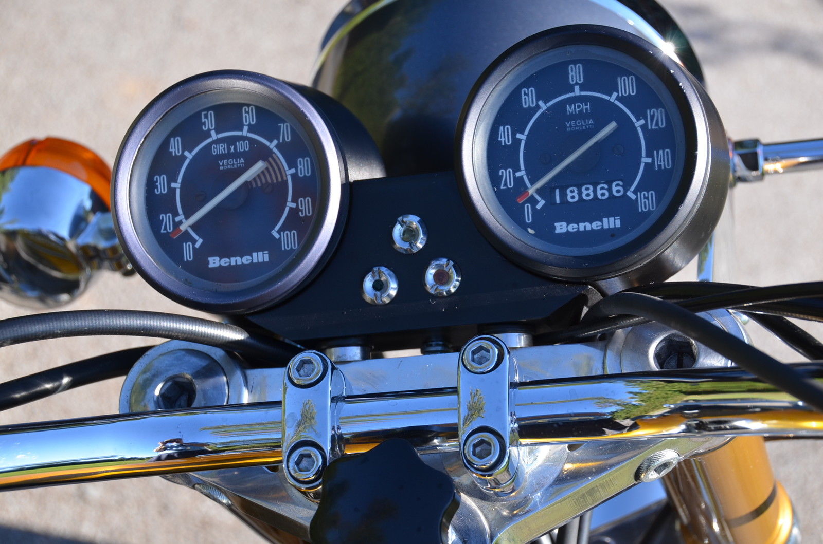 Benelli Tornado 650S – Gauges | Bike-urious