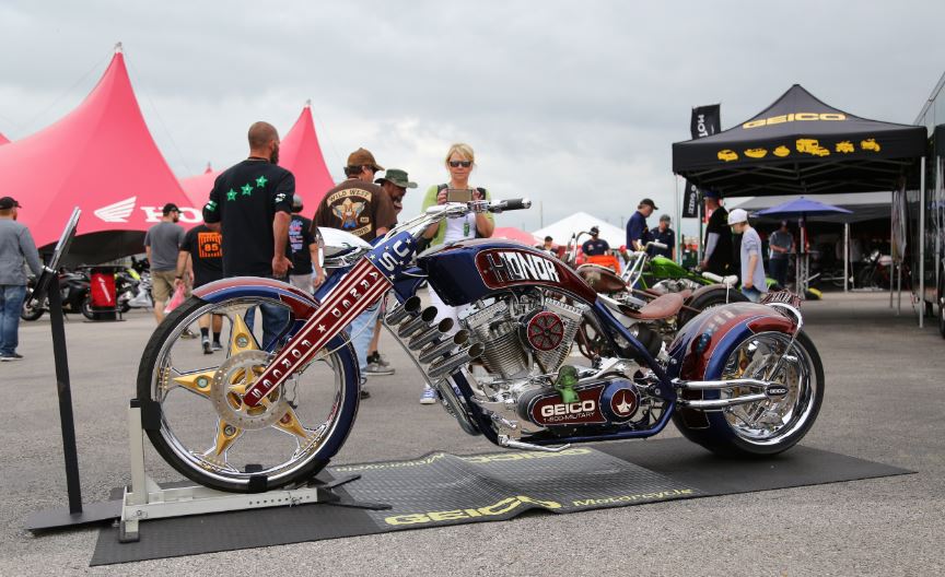 Bike-urious MotoGP Austin – Geico Custom | Bike-urious