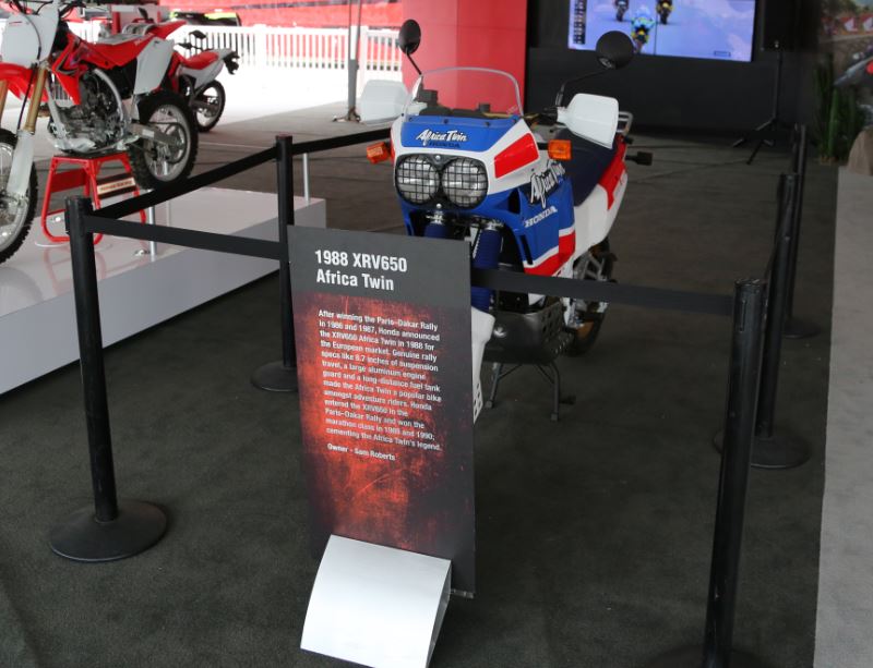 Bike-urious MotoGP Austin – Sam Roberts Ujeni Motors Africa Twin | Bike-urious