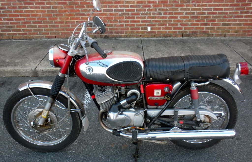 Bridgestone 175 Dual Twin – Left Side | Bike-urious