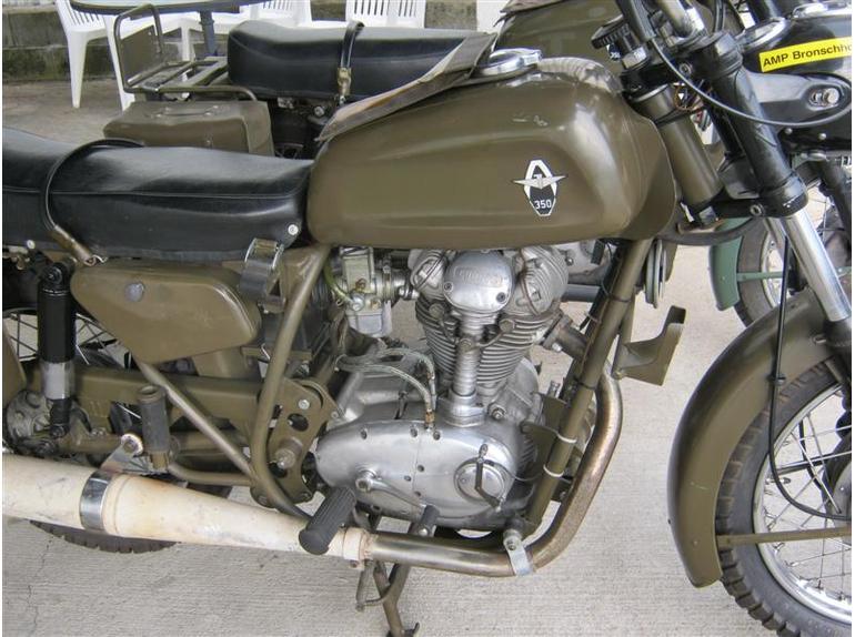 Condor A350 – Tank and Engine | Bike-urious