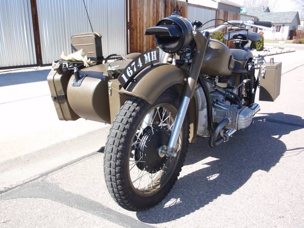 Dnepr with Sidecar – Front Left | Bike-urious