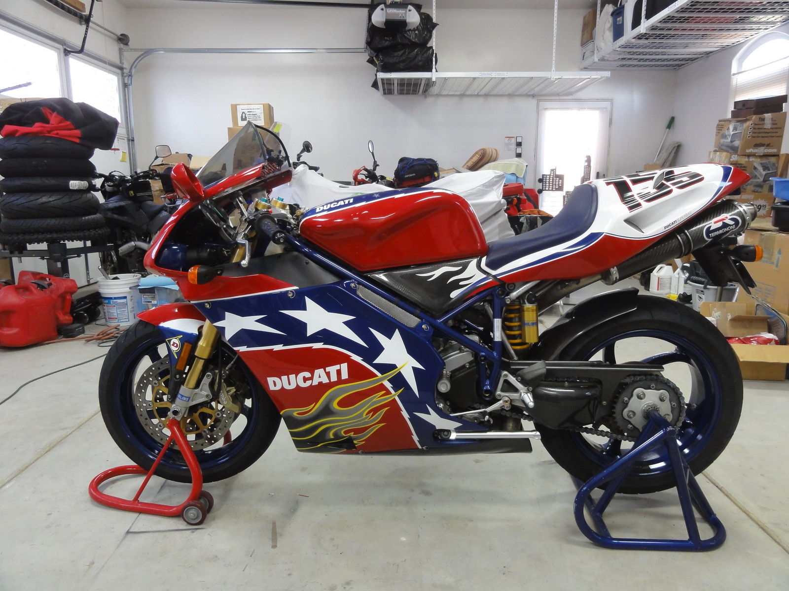 Ducati 998S Ben Bostrom Replica – Left Side | Bike-urious