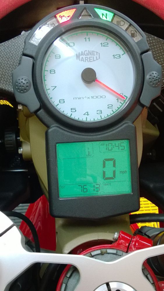 Ducati 999R – Gauges | Bike-urious