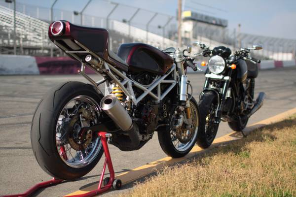 Ducati Cafe Racer – Rear Right | Bike-urious