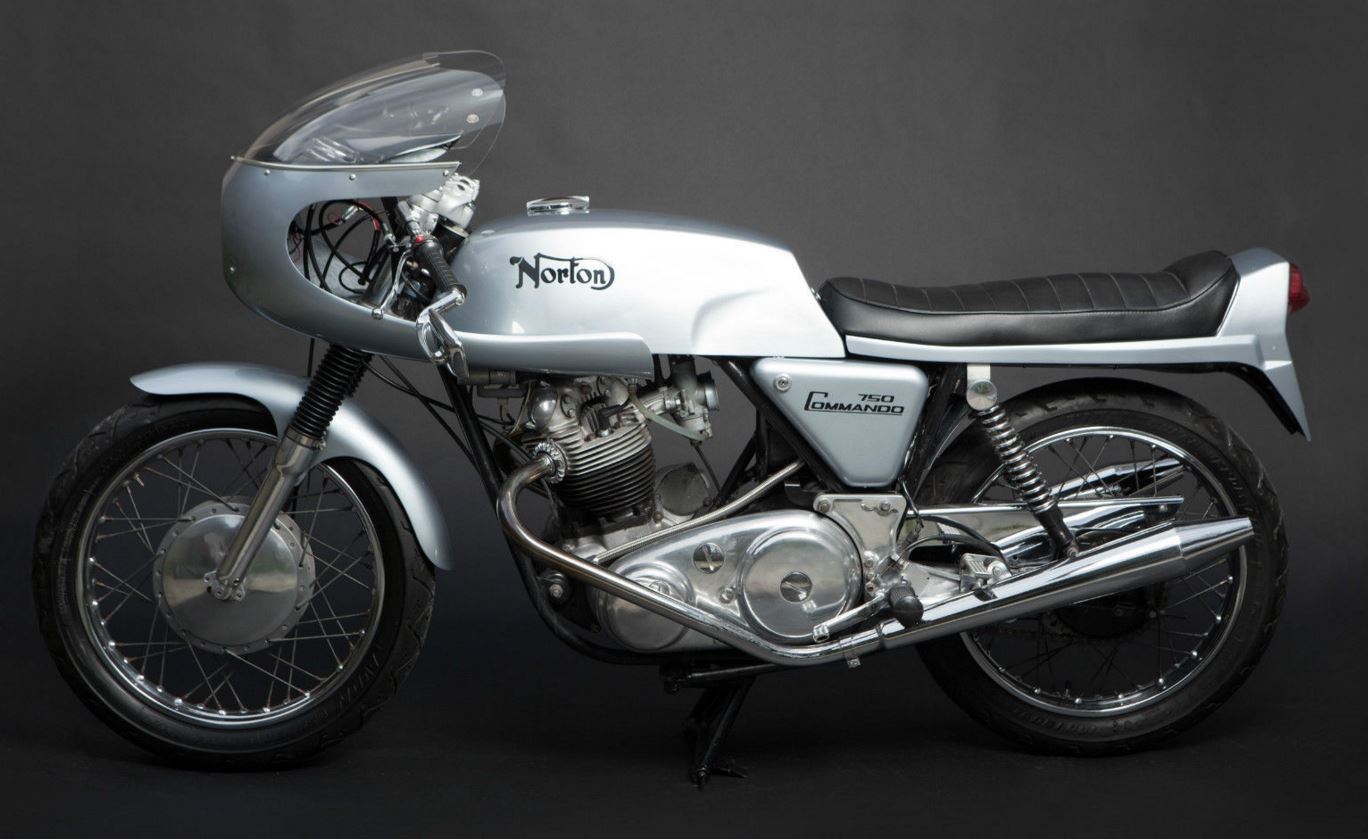 Dunstall Norton Commando – Left Side | Bike-urious