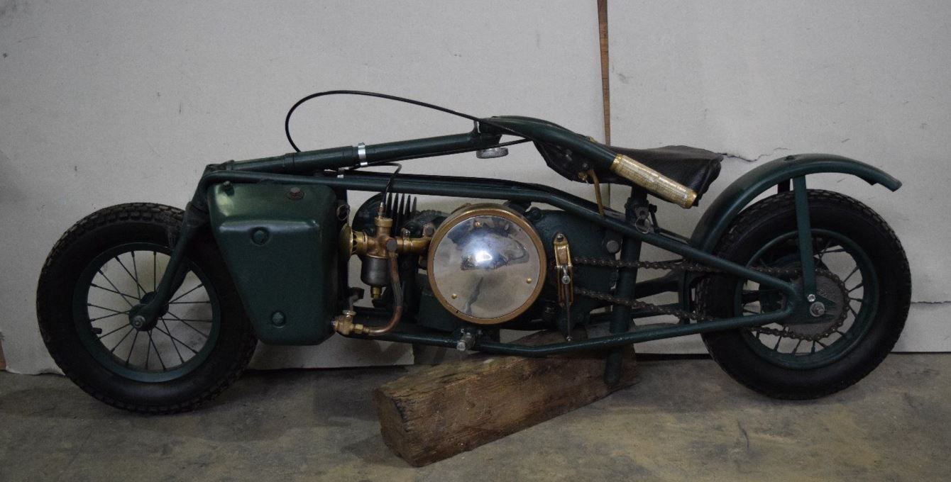 Excelsior Welbike – Left Side Folded | Bike-urious