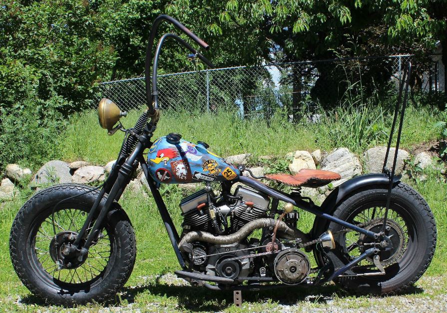 Harley-Davidson EL Custom – Left Side | Bike-urious