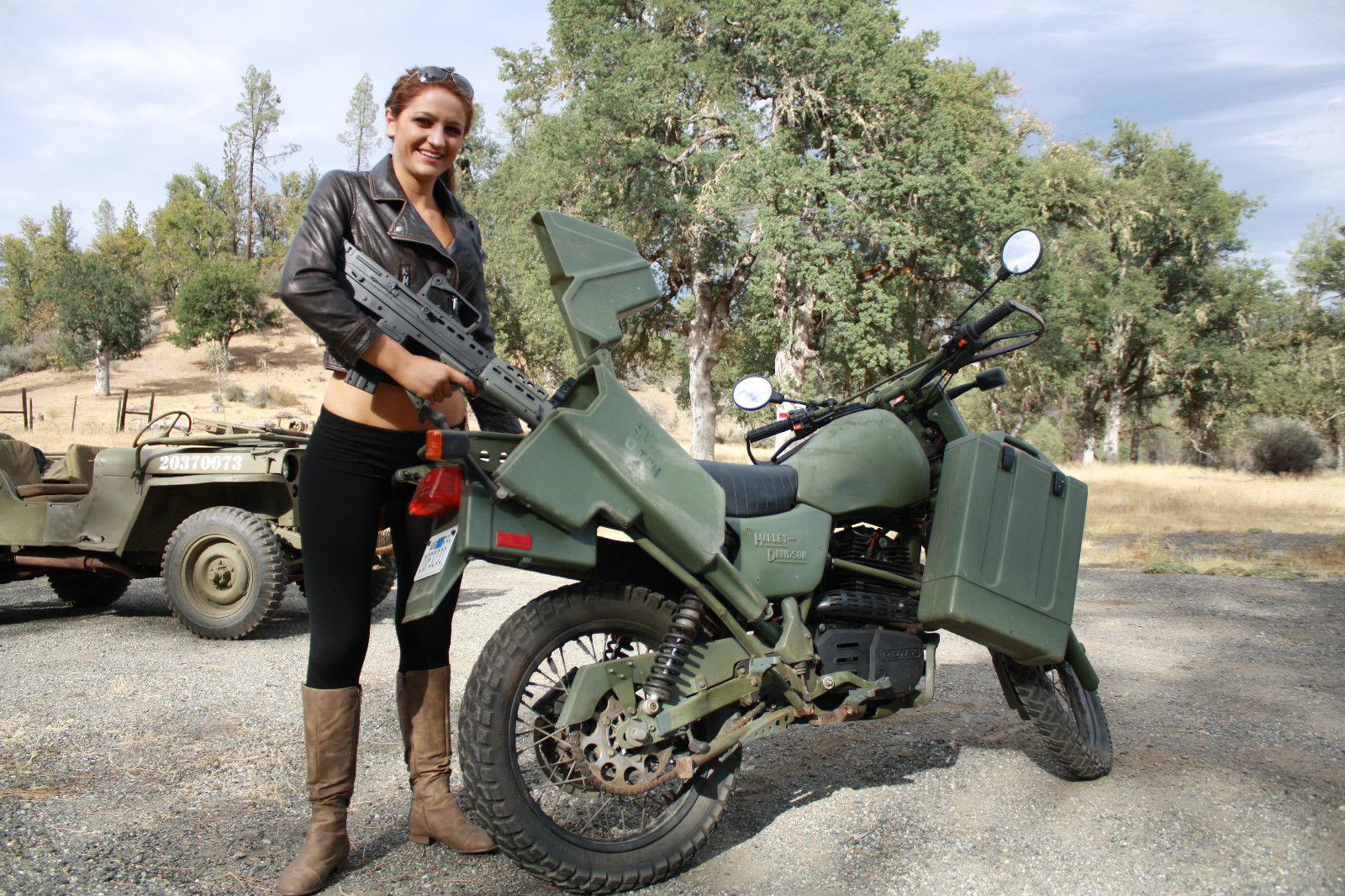 Harley-Davidson MT350 – Scabbard | Bike-urious