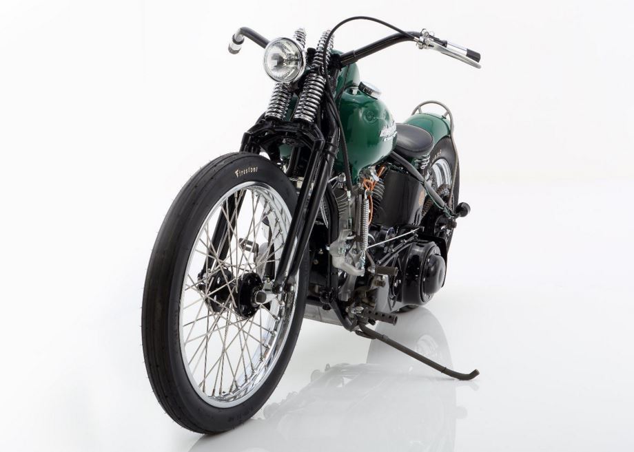 Harley-Davidson Panhead Chopper – Front | Bike-urious