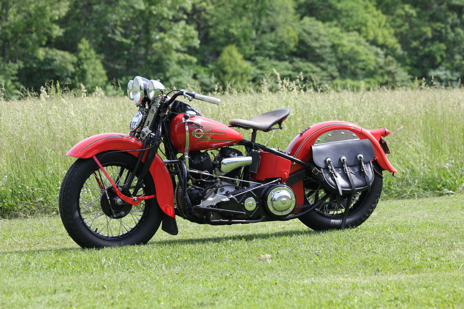 Harley-Davidson UL Flathead – Left Side | Bike-urious