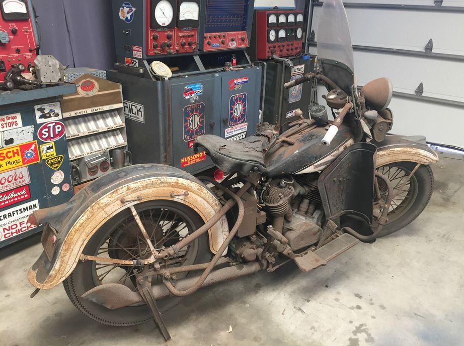 Harley-Davidson VL CHP – Rear Right | Bike-urious