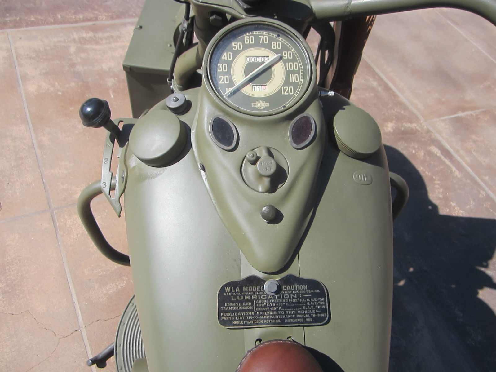 Harley-Davidson WLA – Gauges | Bike-urious