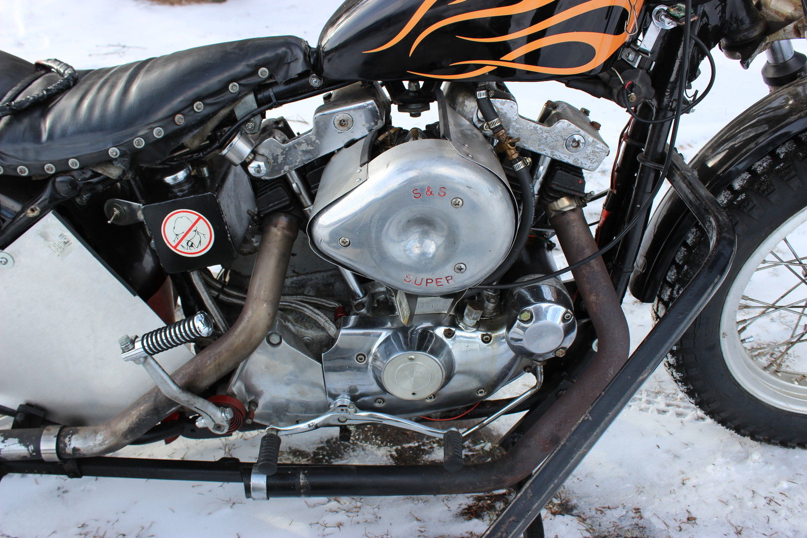 Harley Sportster with Hack – Engine | Bike-urious