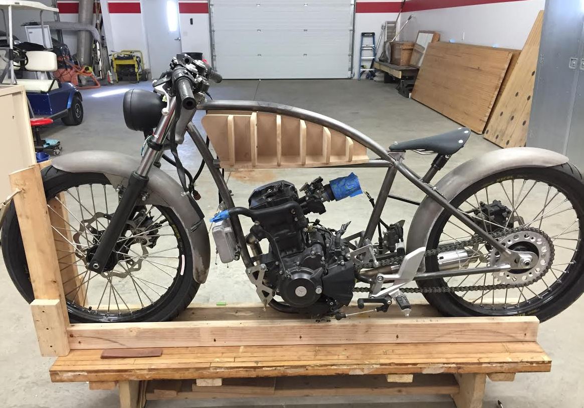 Honda Boardtracker – Building Fuel Tank | Bike-urious