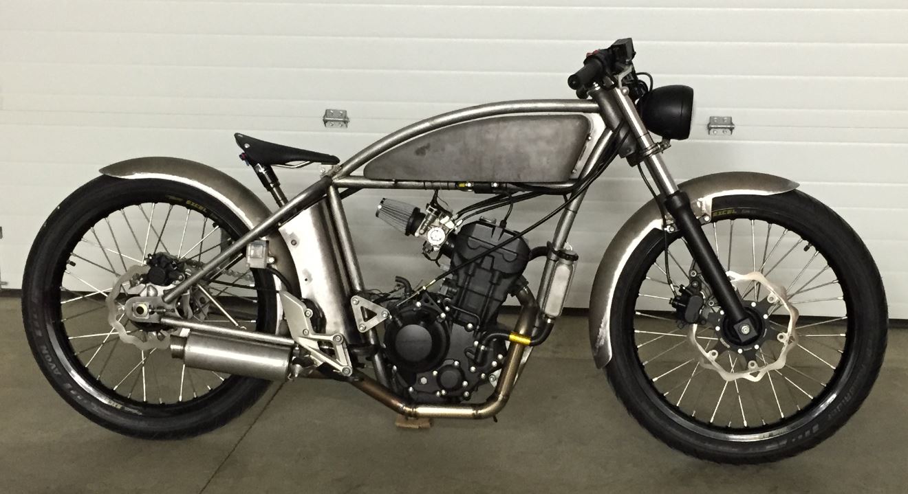 Honda Boardtracker – Tank Completed | Bike-urious