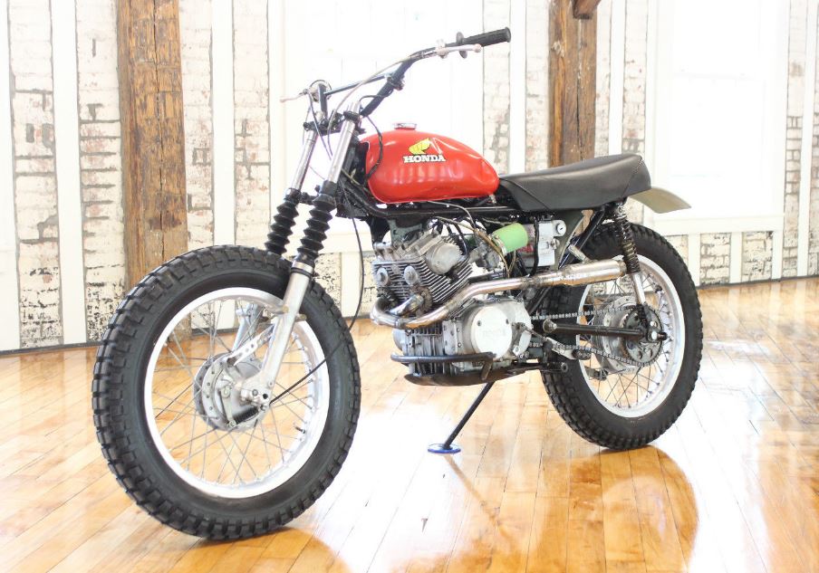 Honda CB160 Dual Sport Custom – Front Left | Bike-urious