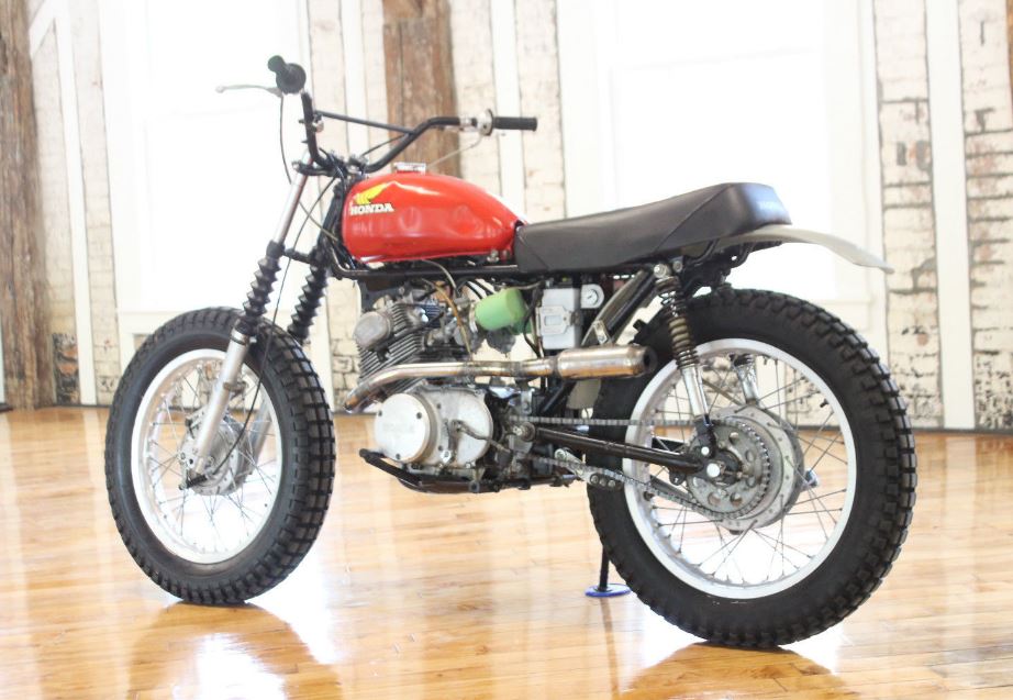 Honda CB160 Dual Sport Custom – Rear Left | Bike-urious