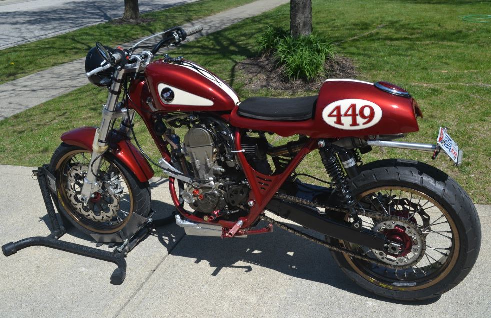 Honda CB450R – Left Side | Bike-urious