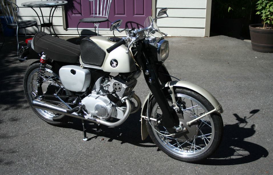 Honda CB92 Benly – Front Right | Bike-urious