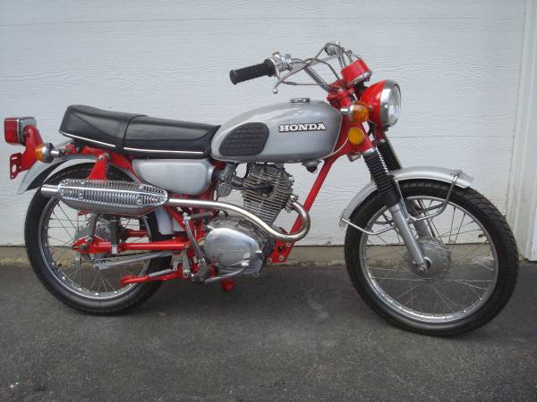 Honda CL125 – Right Side | Bike-urious