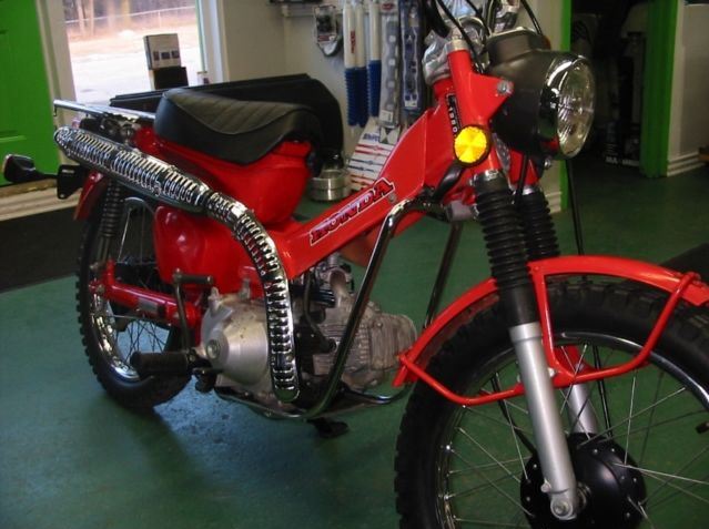 Honda CT110 – Front Right | Bike-urious