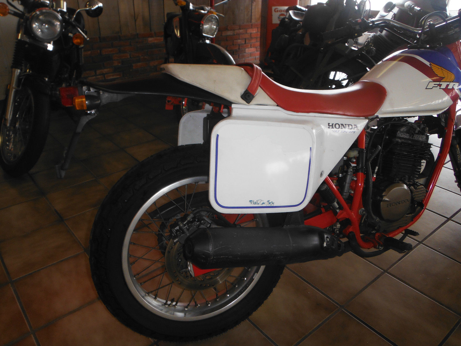 Honda FTR250 – Rear | Bike-urious