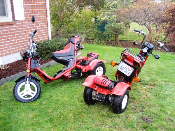 Honda Gyro S – Rear | Bike-urious