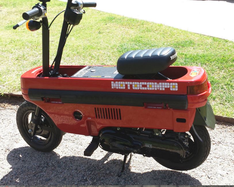 Honda Motocompo – Left Side | Bike-urious