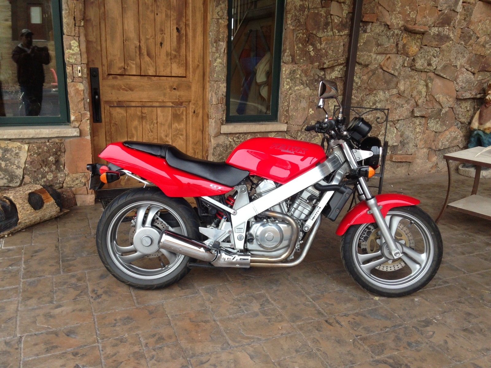 Honda NT650 Hawk – Right Side | Bike-urious