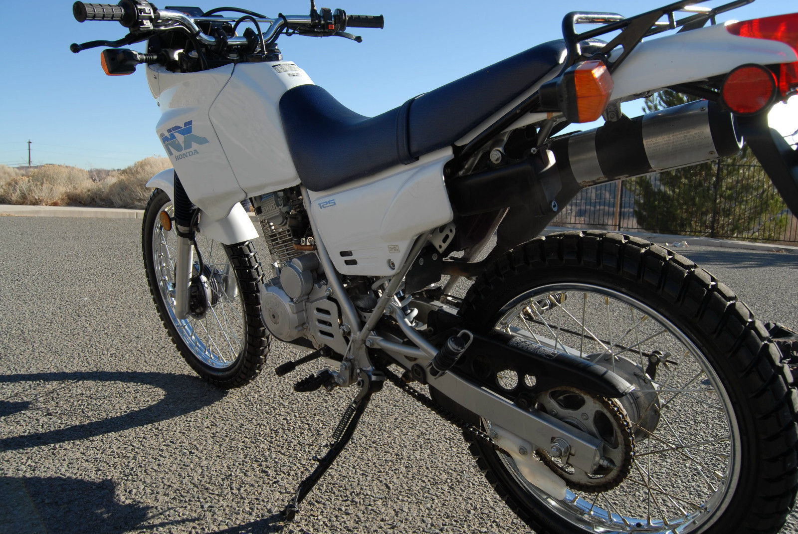 Honda NX125 – Rear Left | Bike-urious