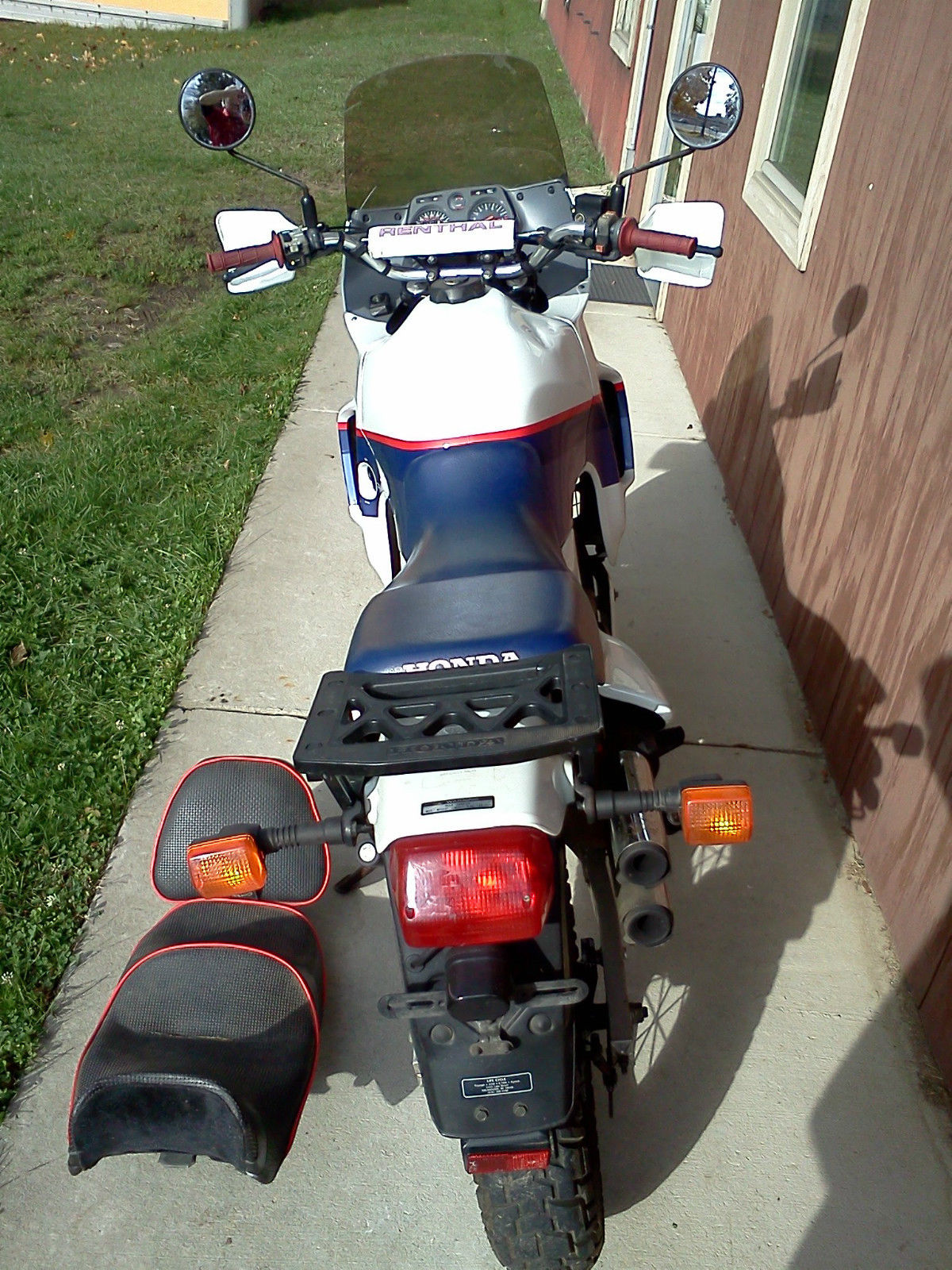 Honda Transalp – Rear | Bike-urious