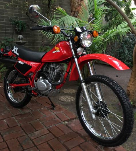 Honda XL185S – Front Right | Bike-urious